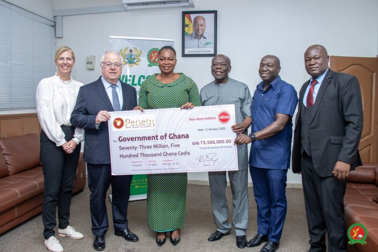 SIGA Receives US$5 Million Dividend Cheque from Perseus Mining (Ghana ...