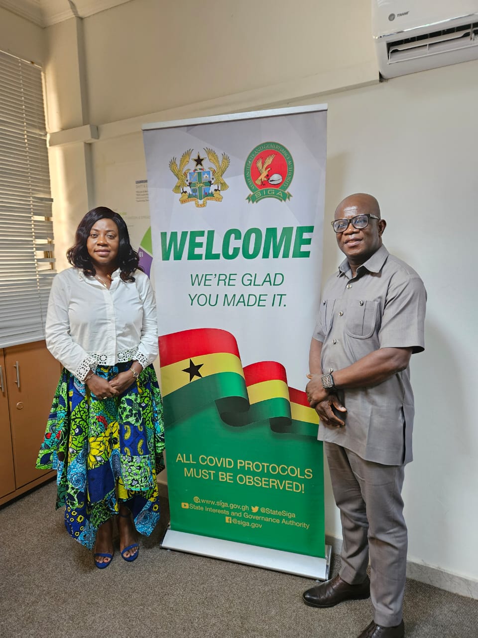 Telecel Ghana CEO Pays Courtesy Call on SIGA Director-General – State ...